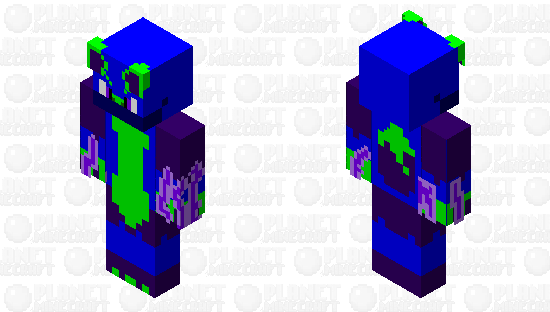 Using magic Minecraft Skin