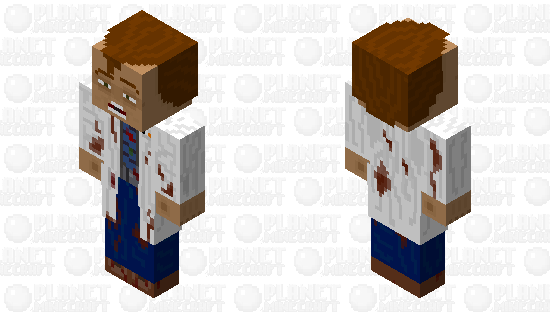 Half-Life: Alpha - Scientist03 "Egon"! Minecraft Skin