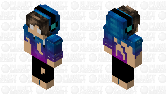 stranded gamer Minecraft Skin
