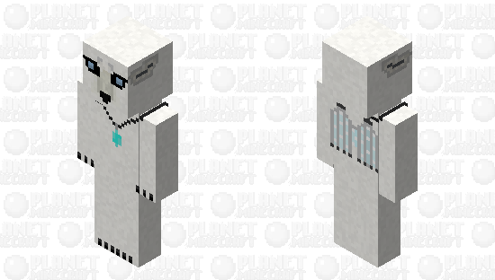 Ghost of the Ghosttalons- Wolfix HD Skin Minecraft Skin