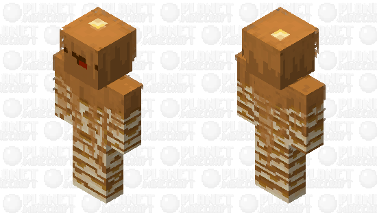Pancake man Minecraft Skin