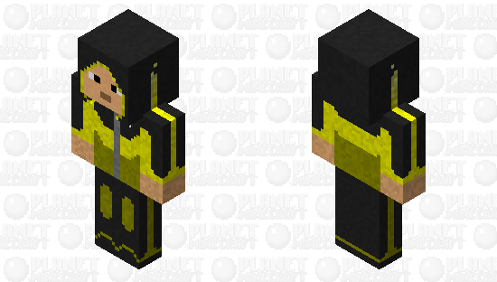 Rescue Runner Yellow Minecraft Skin