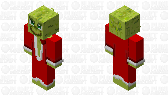 Christmas Grinch Minecraft Skin