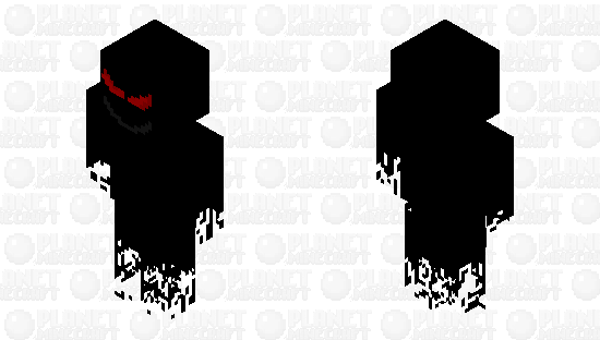 Black ghost Minecraft Skin