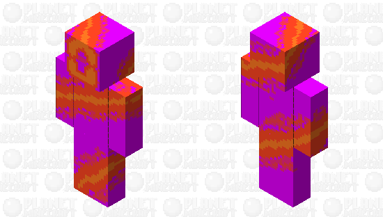 Neon Gas Minecraft Skin