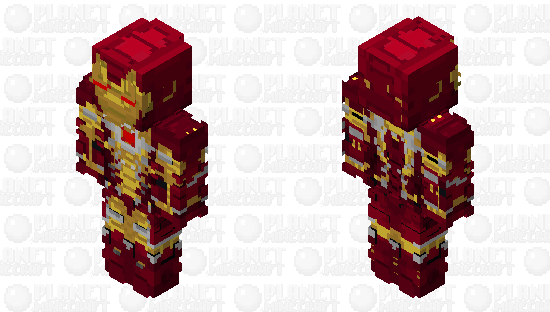 Evil iron man Minecraft Skin
