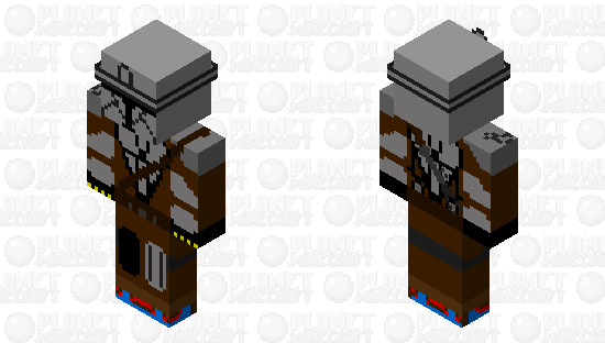 The Mandalorian Minecraft Skin