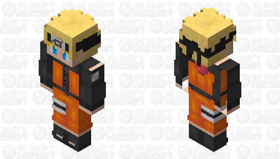 Naruto Uzumaki (Bedrock Skin) Minecraft Skin