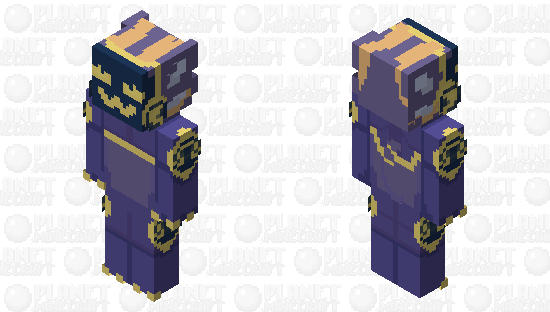 Egyptian Protogen Minecraft Skin