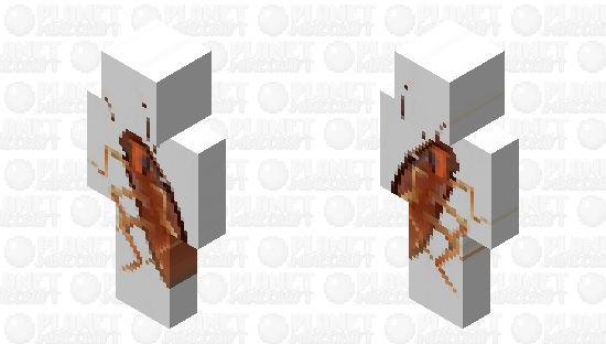 Dancing Cockroach Minecraft Skin