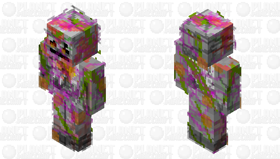 Jungle/Nether Skeleton Minecraft Skin