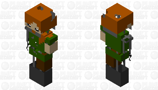 ignited alex Minecraft Skin