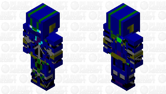 Armor damage Minecraft Skin