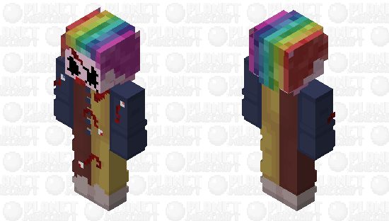 Scary Clown Minecraft Skin