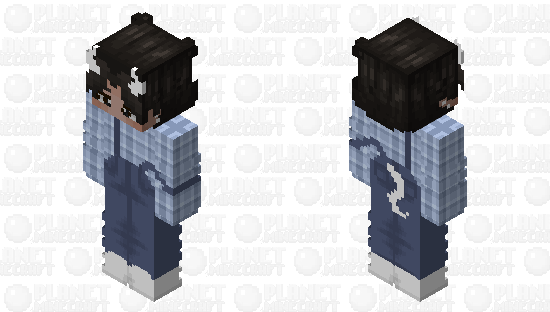 Blue Flannel w/ Overalls Minecraft Skin