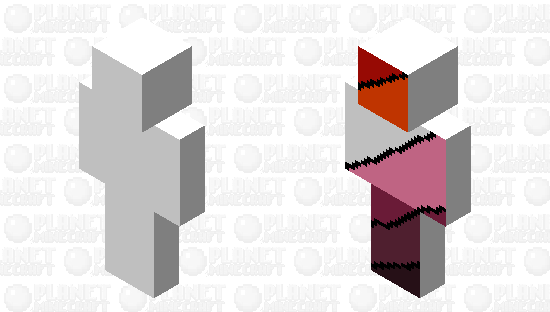 lesbian pride flag Minecraft Skin