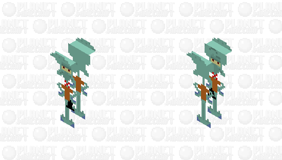 Lula molusco Minecraft Skin