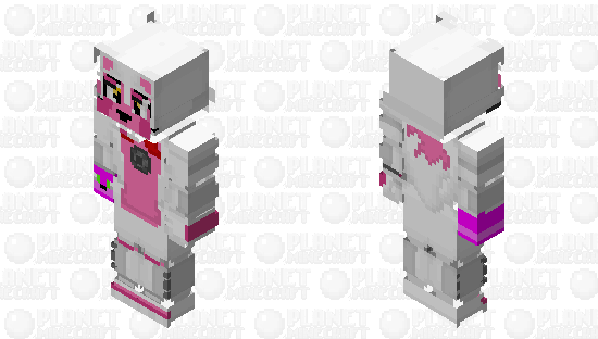 funtime foxy and bonnet Minecraft Skin