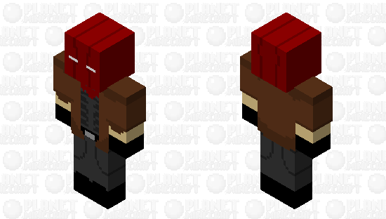 Red Hood (DC Comics) Minecraft Skin