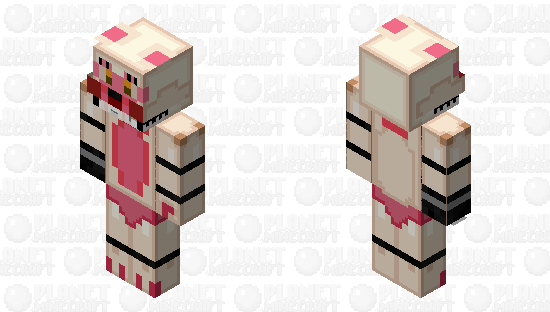 Funtime foxy ( fixed mangle ) Minecraft Skin