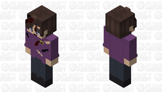 Hurt/Burned Mike Minecraft Skin