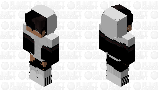 split dyed hair boy 2.0 Minecraft Skin