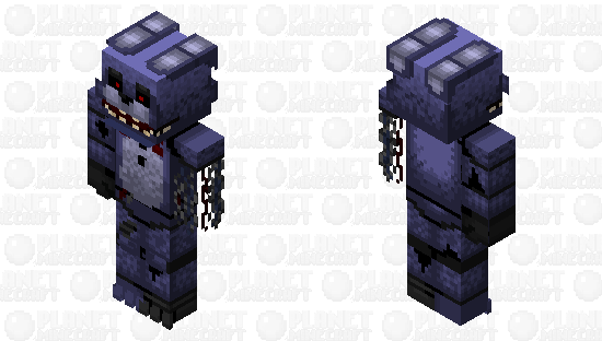 Withered Bonnie Minecraft Skin
