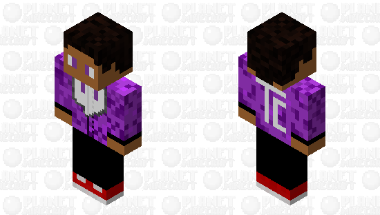 Teorizador roxo Minecraft Skin