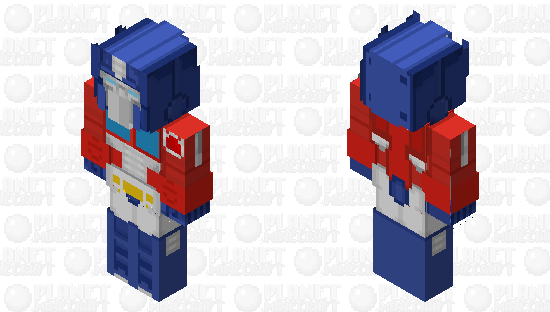 Optimus Prime – Transformers G1 (HD) 2.0 Minecraft Skin