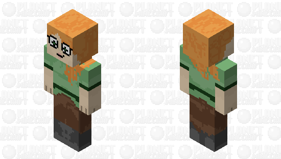 Refract Alex Alt Minecraft Skin