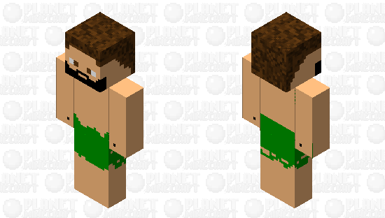 Cave Man Minecraft Skin