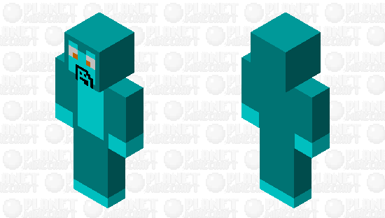 Blue monkey Minecraft Skin