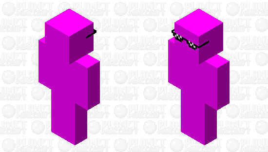 Pink Guy Minecraft Skin