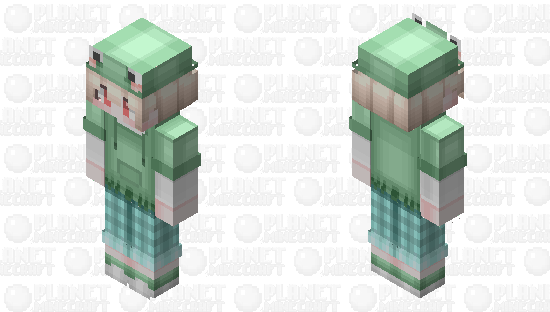 [Skin combination #2] Frog Minecraft Skin