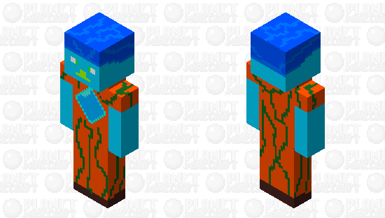 seaweed bubblonian Minecraft Skin