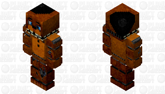 Withered Freddy Minecraft Skin