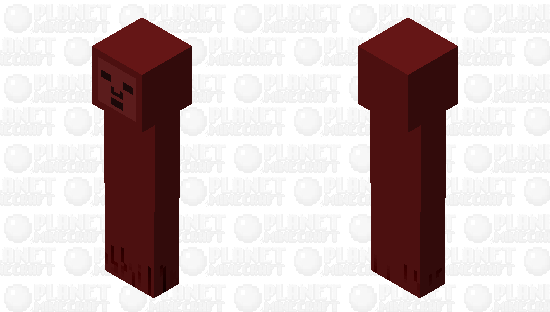 98 - 8 - 13 the red ghost (trevor Henderson) Minecraft Skin