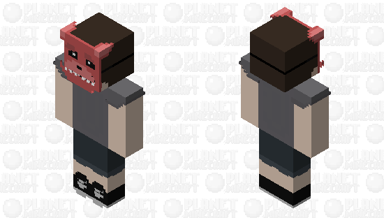 Foxy Mask Bully 128x128 Minecraft Skin