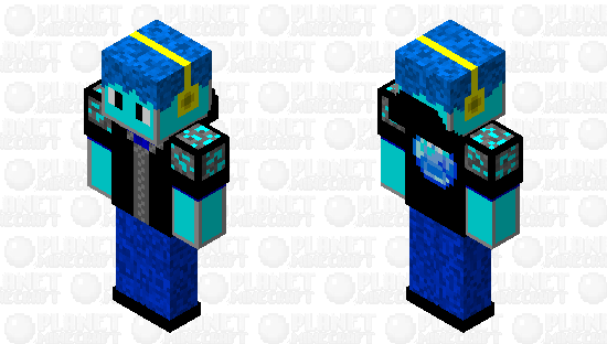 Diamond Destroyer Minecraft Skin