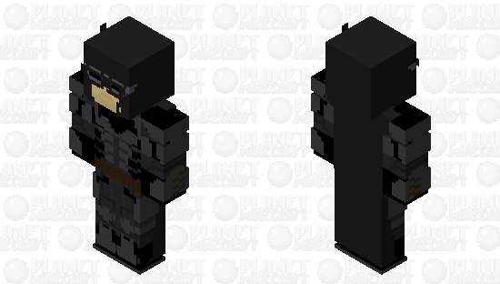 Batman Justice League Tactical Suit Minecraft Skin