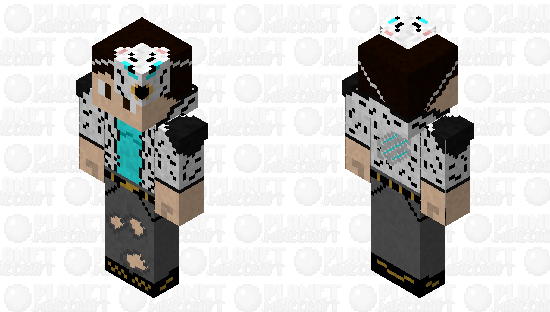 White Tiger Minecraft Skin