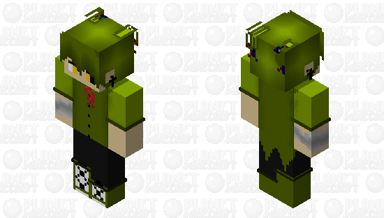 Human spring trap (Steve model) Minecraft Skin