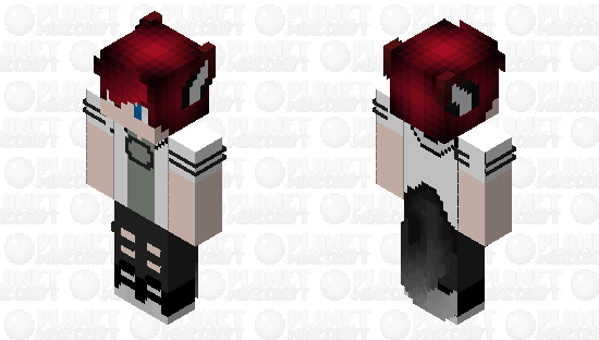 Wolf boy 1 Minecraft Skin