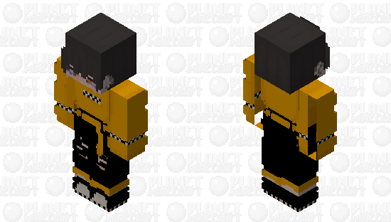 Here's the edited one Minecraft Skin