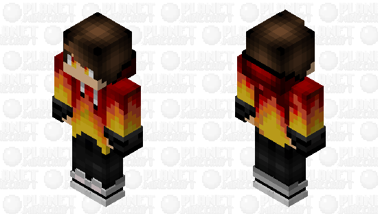 Dragonite brian HD (Fire Eyes) Minecraft Skin