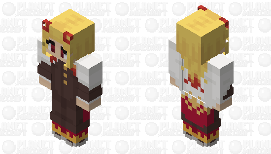 rengoku Minecraft Skin