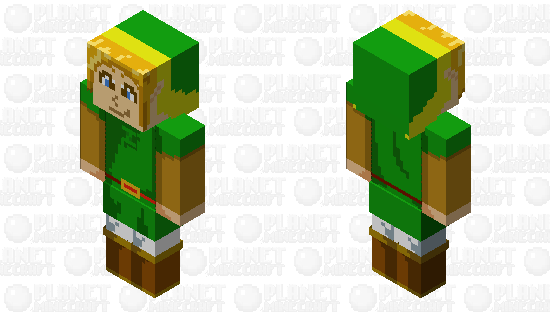 Link (Oracle of Ages/Seasons) Redrawn! Minecraft Skin