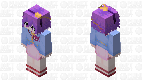 Satori Komeiji - Touhou Project - 古明地 さとり 東方地霊殿 Minecraft Skin