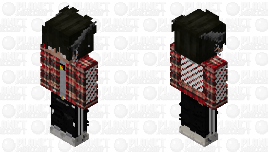 ⚡ Off-White Flannel Boy ⚡ Minecraft Skin