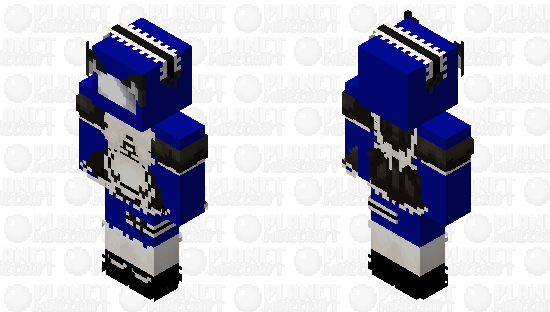 Blue imposter Minecraft Skin